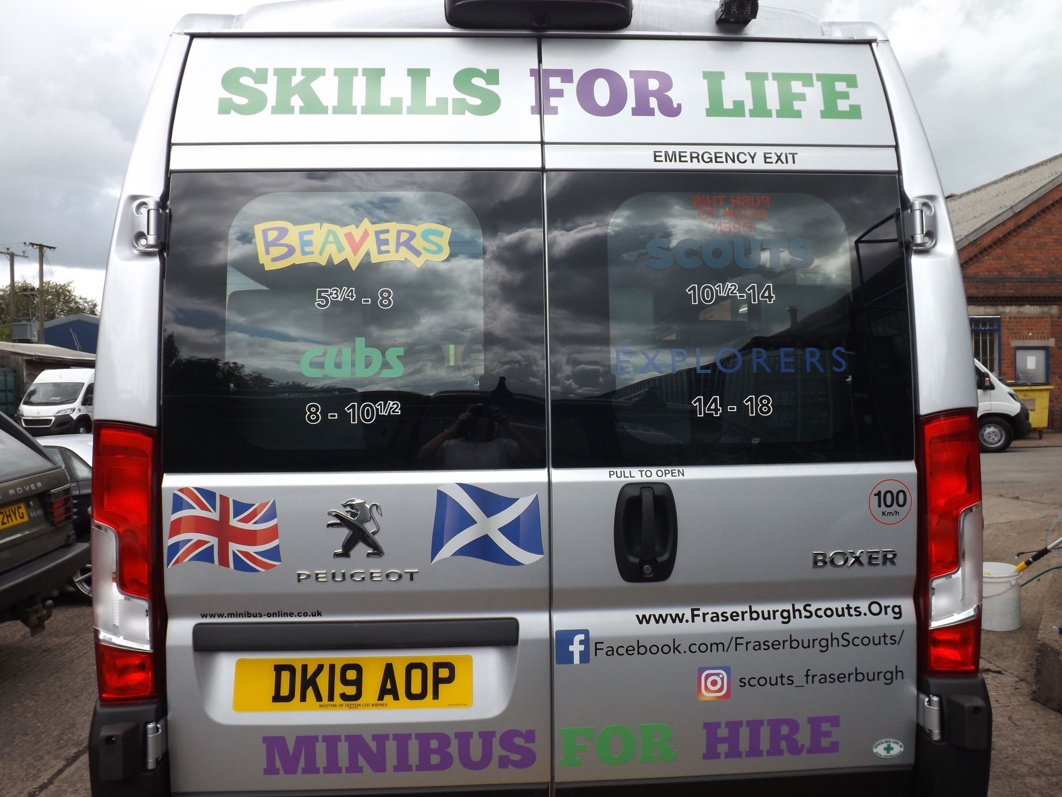 Minibus Hire | Fraserburgh Scouts